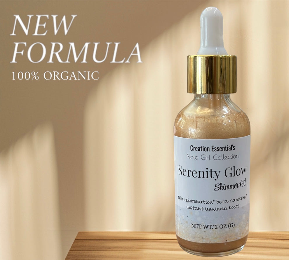 Serenity Glow Shimmer White Gold Body Shimmer- Creation Essential's No ...
